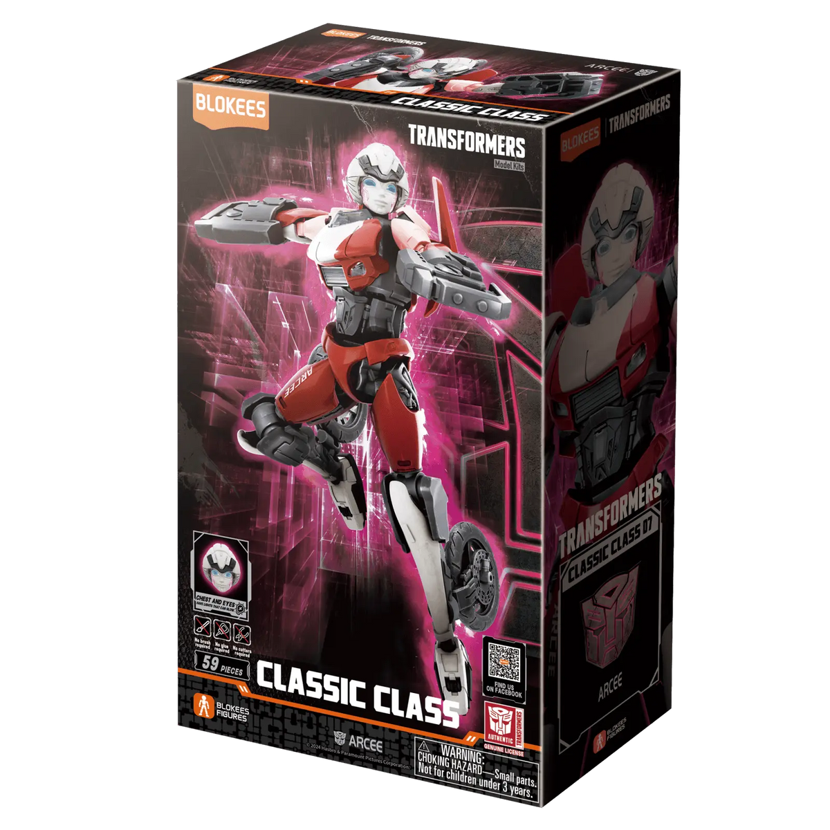 Transfomers Classic Class 07 - Arcee - Rise of the Beasts – Hobby-YA!